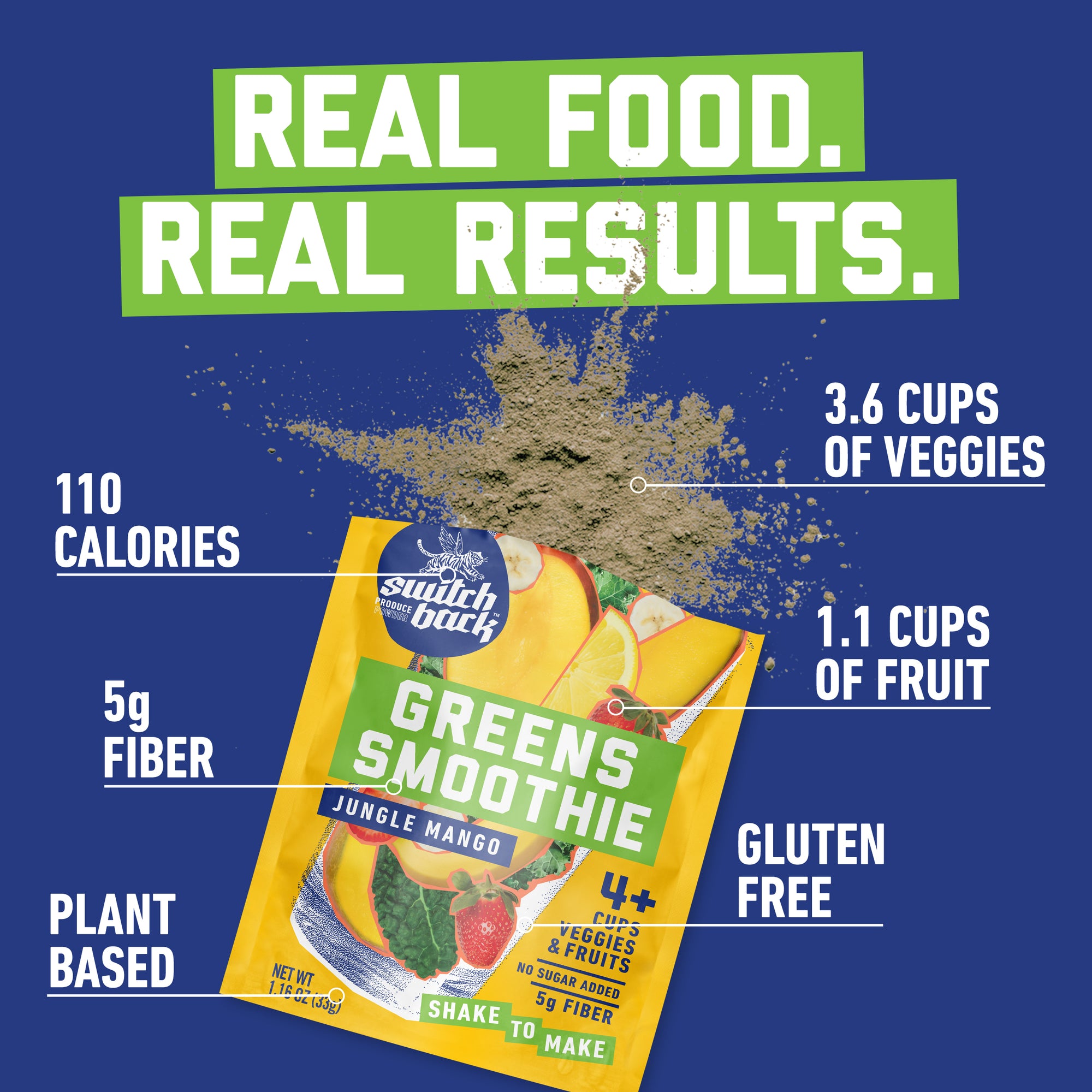 Jungle Mango Smoothie Mix (21 Pack or 150 Pack) | Zero Sugar Added ...